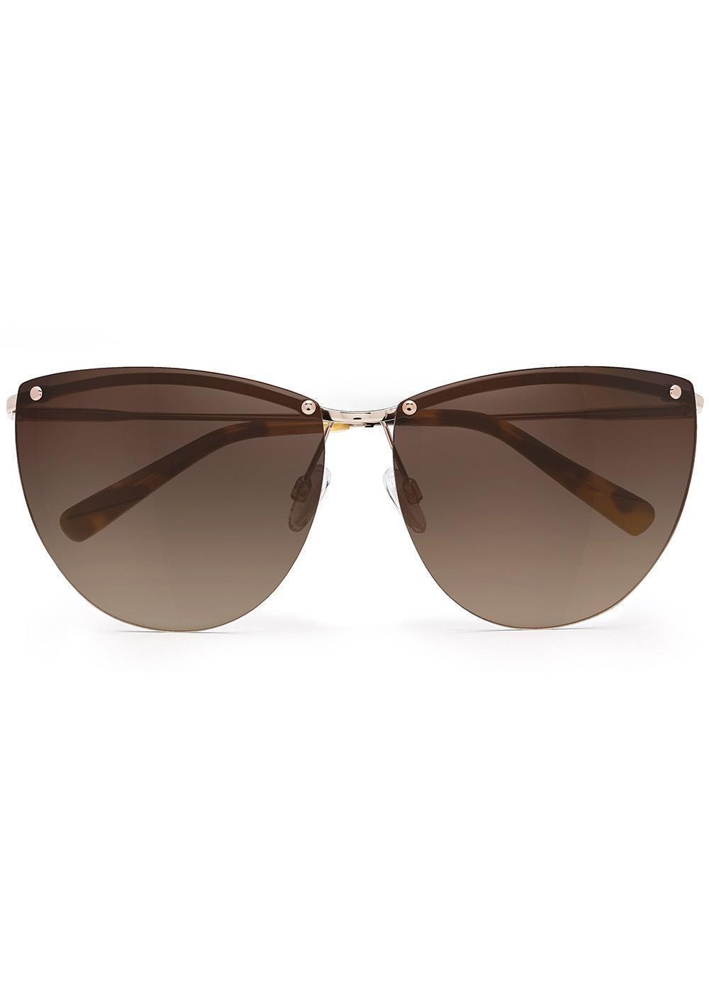 D'Blanc Eyewear Sunglasses Tan Lines (Rendezvous) GGD - Polished Gold ...